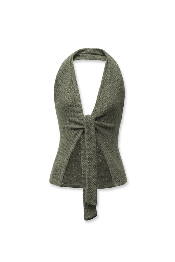 LUMA COTTON TOP GREEN