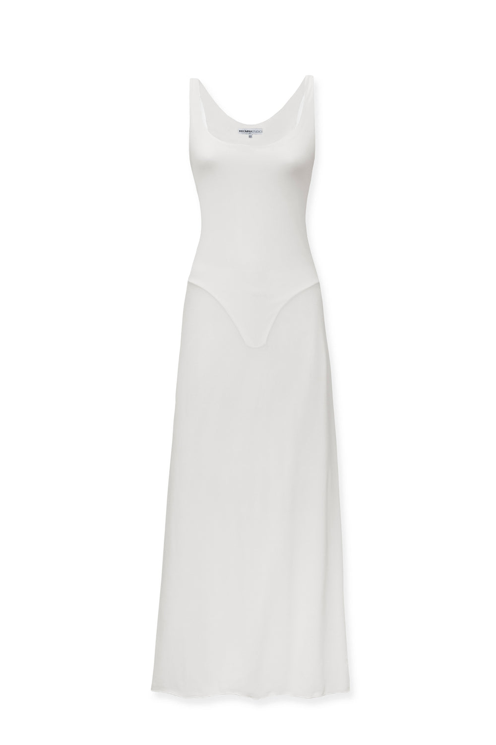 SWAN DRESS WHITE